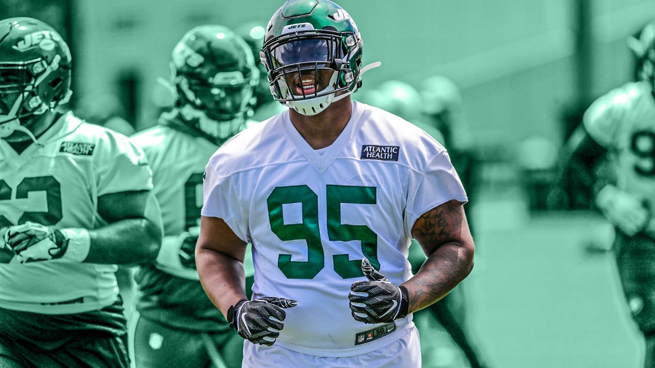 New York Jets camp notes: Ryan Kalil's intro, Quinnen Williams' Madden ...