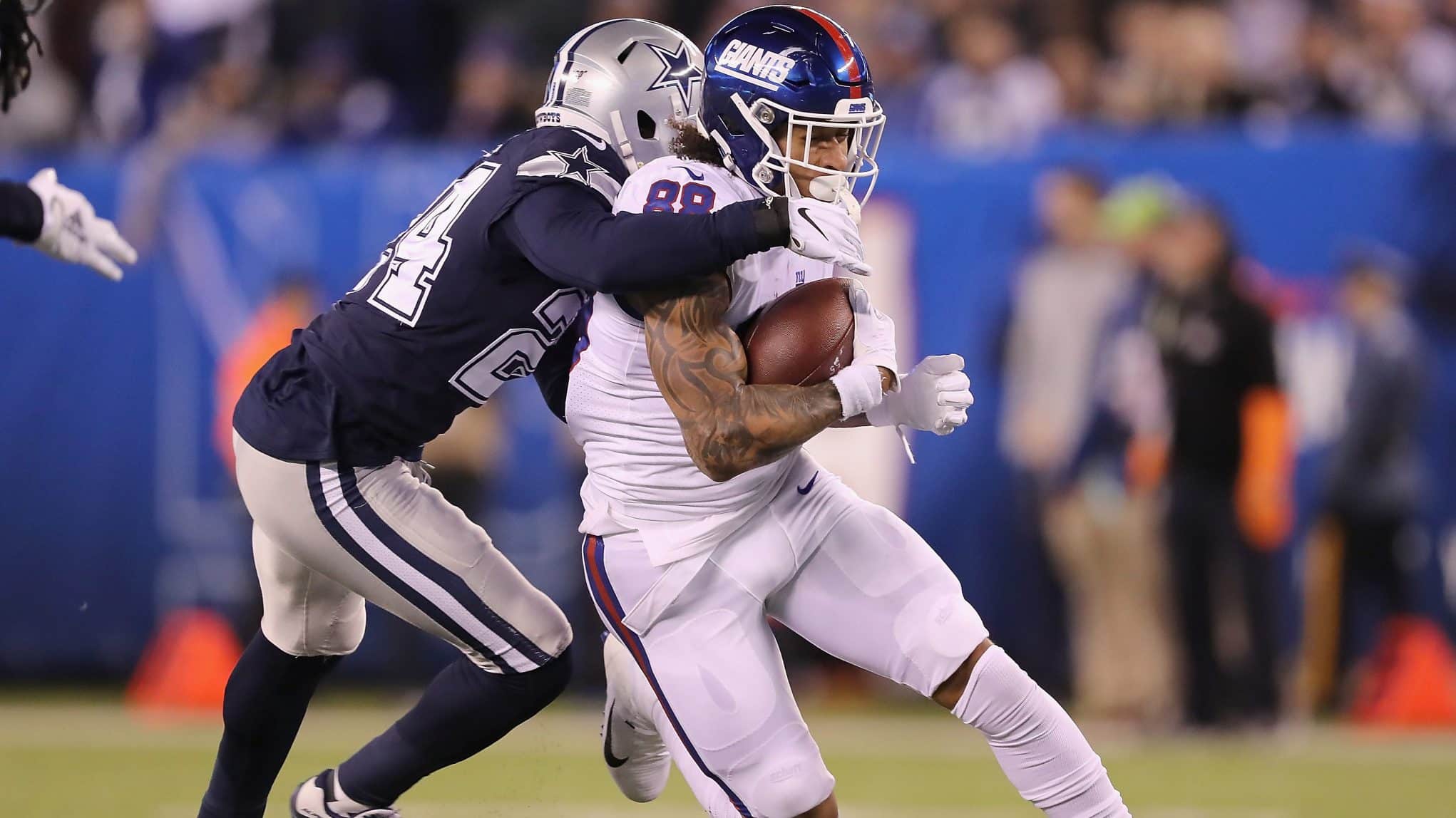 New York Giants injury report: Evan Engram, Sterling Shepard ruled out