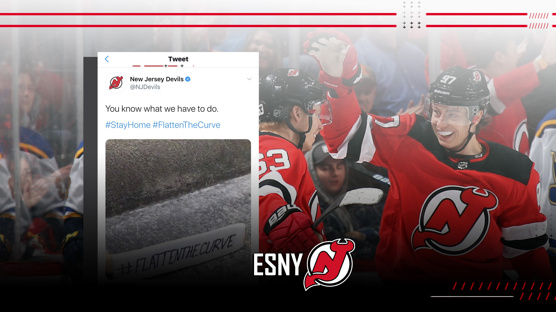 New Jersey Devils news: Team tweets clever 'flatten the curve' video