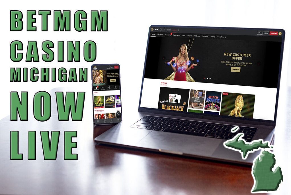 BetMGM Michigan Casino Launches, Claim $1,025 Bonus