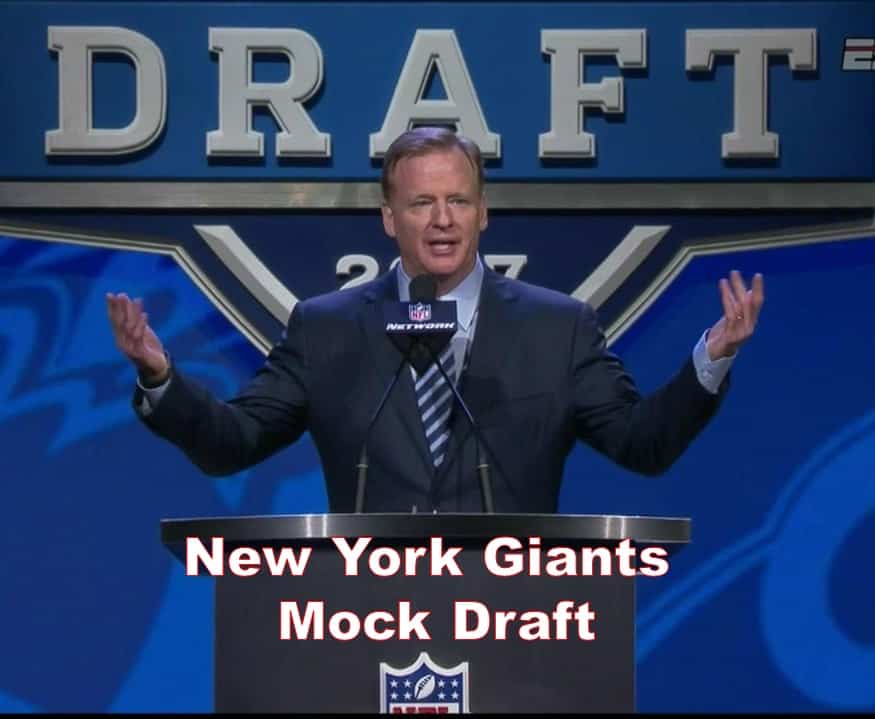 2021 NFL Draft: Early Giants 7-round mock