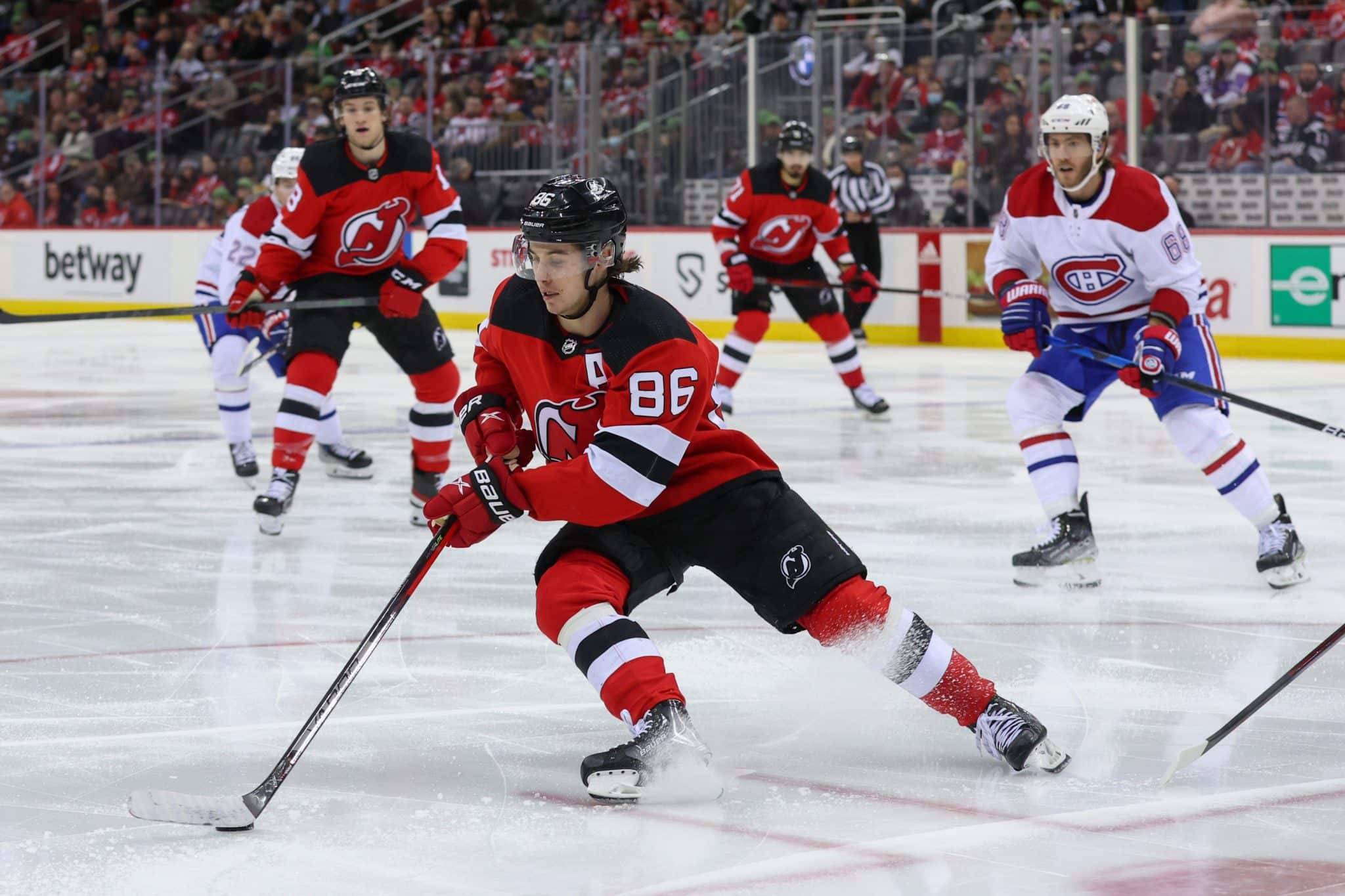 New Jersey Devils superstar Jack Hughes is Player of the Week