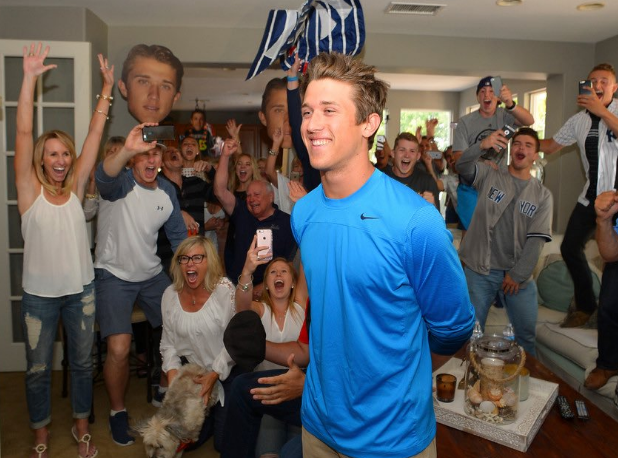 New York Yankees: Blake Rutherford relives exciting draft night experience