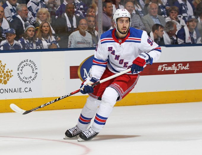Mika Zibanejad off to historic start for New York Rangers