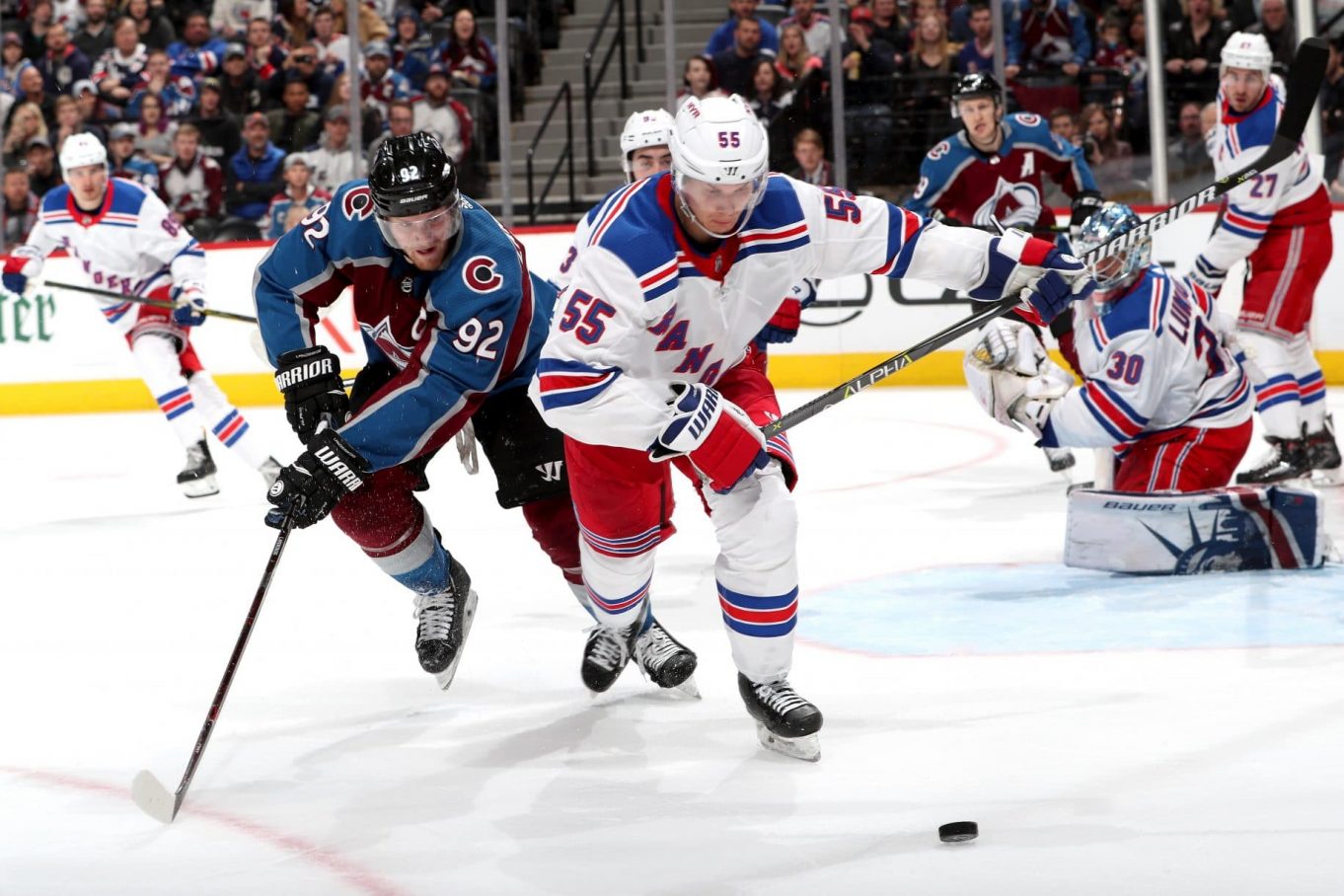 New York Rangers 1, Colorado Avalanche 3: Henrik Lundqvist's 34 saves ...