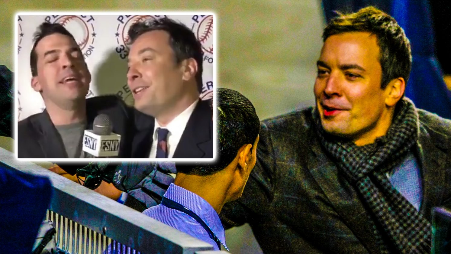 Jimmy Fallon sings Frank Sinatra's 'New York, New York' with ESNY (Video)