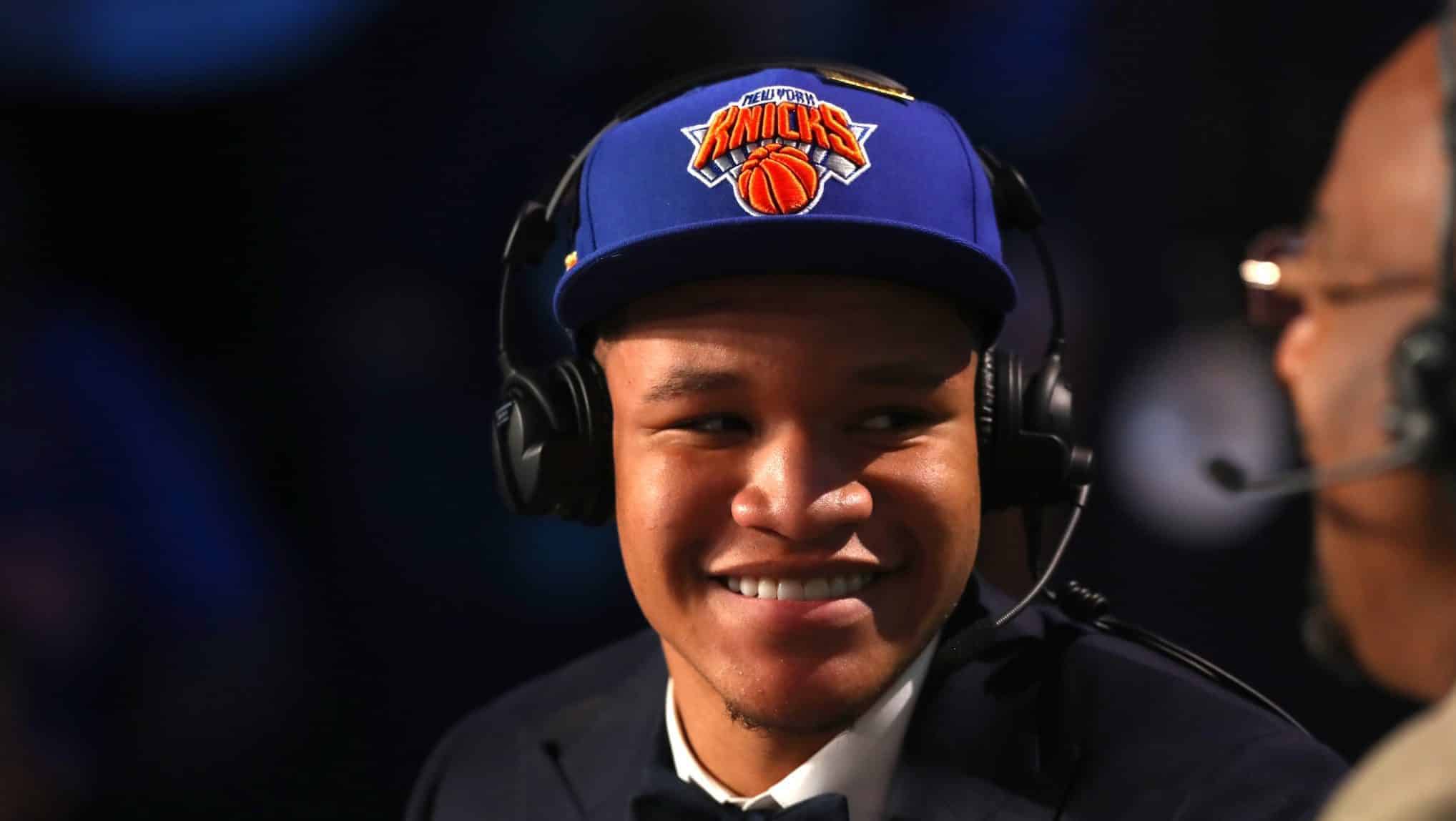New York Knicks introduce Kevin Knox: 'It's the biggest stage in the NBA'