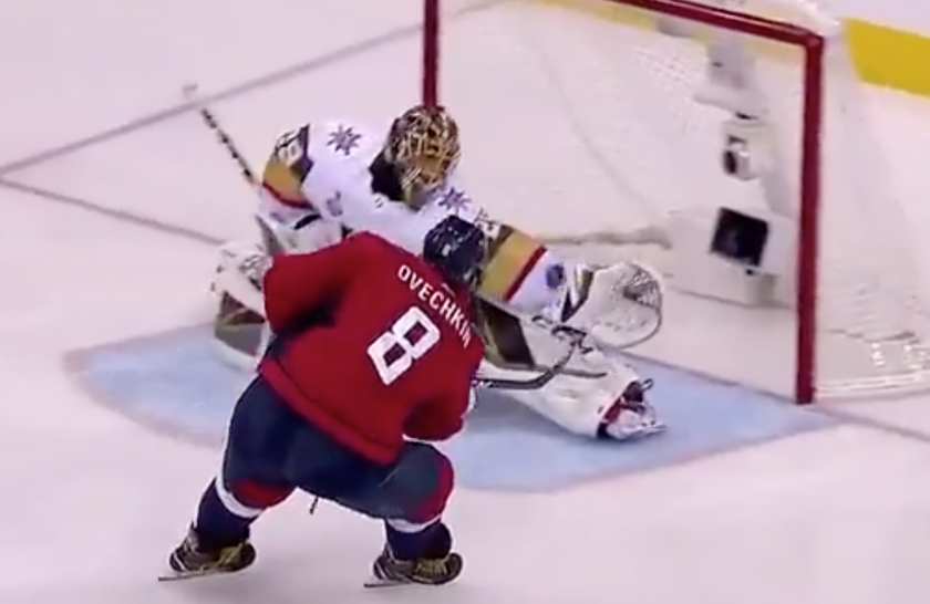 NHL: Marc-Andre Fleury makes incredible saves vs Caps (Video)
