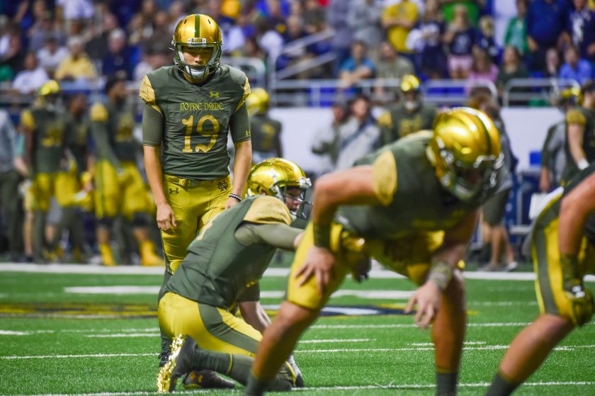 Notre Dame football unveils Yankees-inspired jerseys for NYC visit