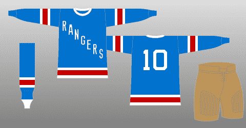 The evolution of the New York Rangers magnificent uniform