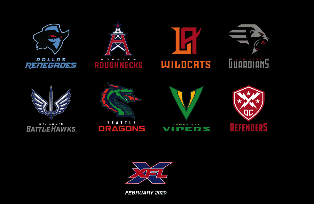 New York Guardians news: XFL releases team names