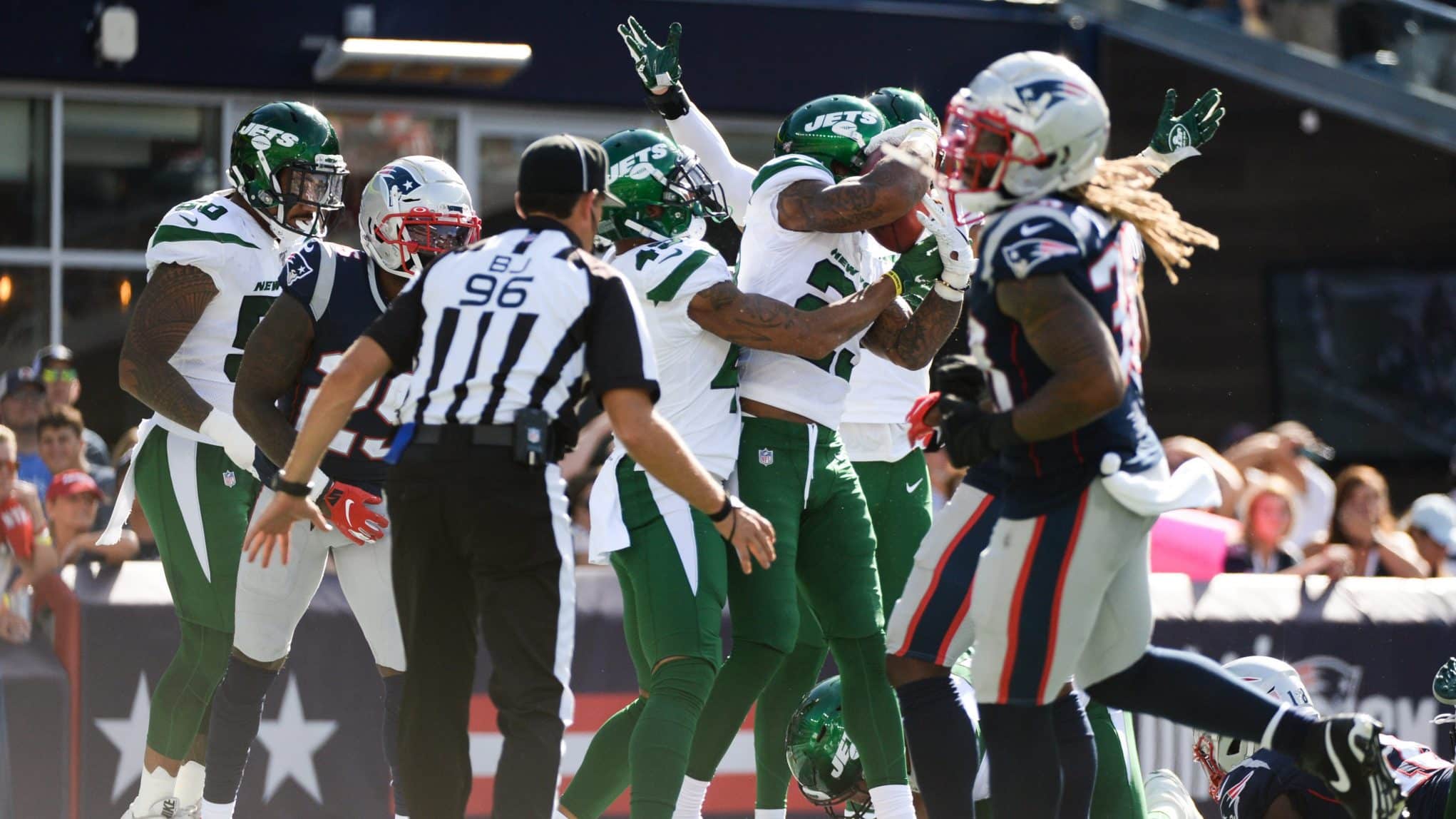 New York Jets score first Gillette Stadium touchdown since 2015 (Video)