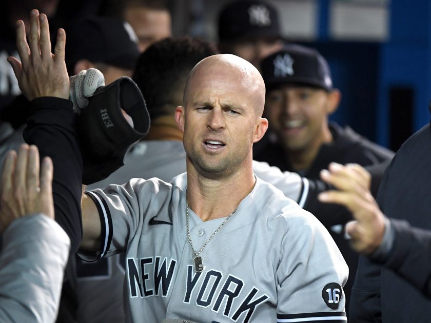 A reminder that Brett Gardner’s Yankees playing days are done